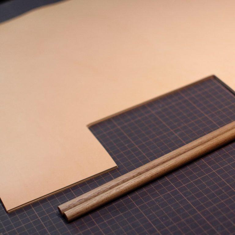 生成りの棒つき手さげカバンA3をつくる | kumosha