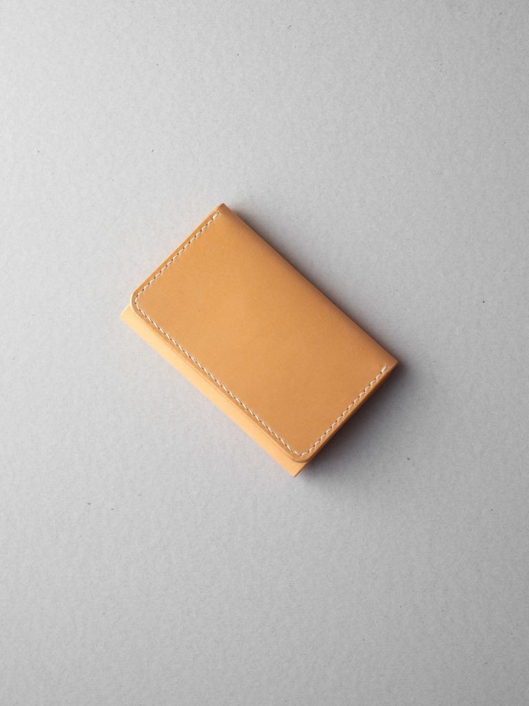 生成りのカードケース3型をつくる | kumosha
